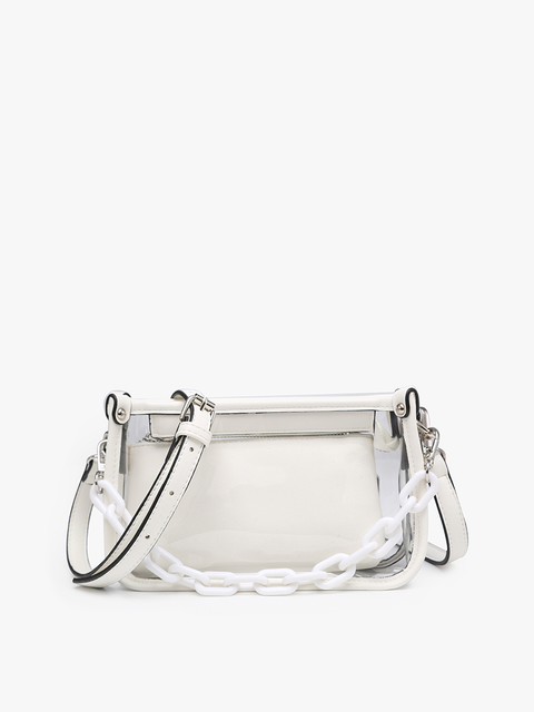 Jessica Clear Crossbody w/ Chain – Market 52